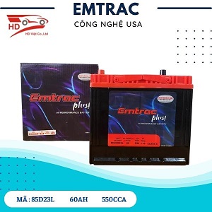 Bình Ắc Quy tốt nhất dành cho xe ô tô Honda Accord - Emtrac Plus